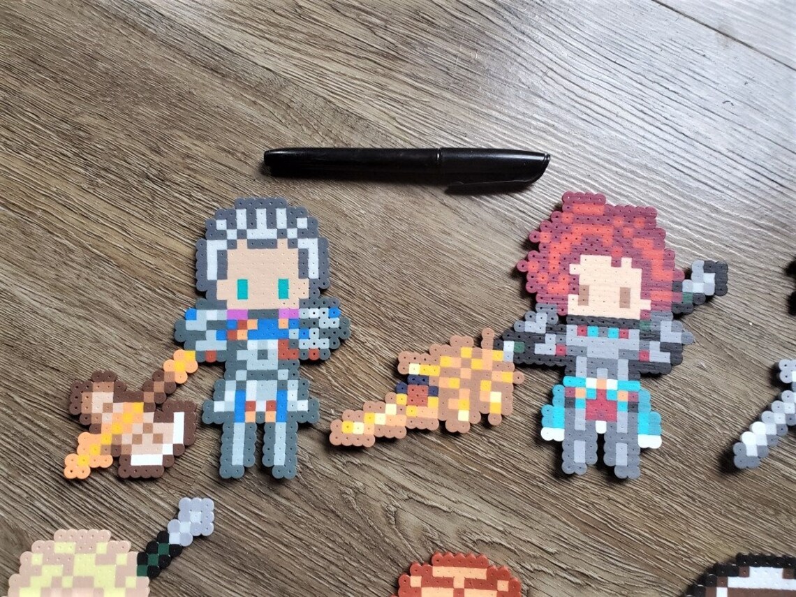 FE3H Blue Lions Timeskip Perlers dedue Sylvain Felix - Etsy