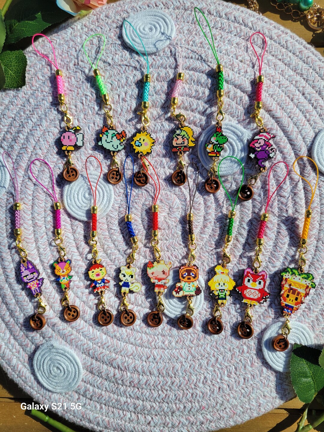 Ntendy Miniature Natural Wooden Pixel Art Charms (pick Any 2 for 25 ...
