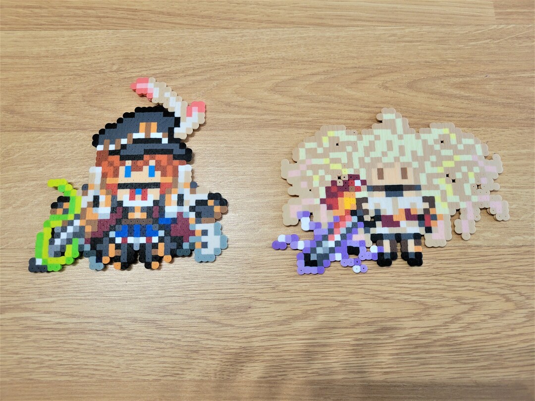 GBF Inspired Perlers Enforcers of the Fourth Fleet (lecia and Monika ...