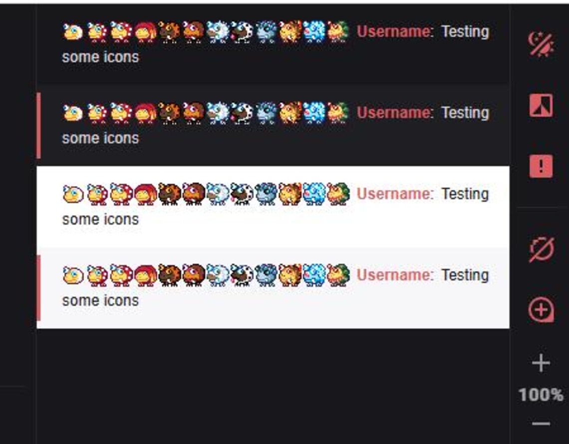 Bulborb Pixel Art Sub Badges, Veggie Bulborb Species Theme (request ...