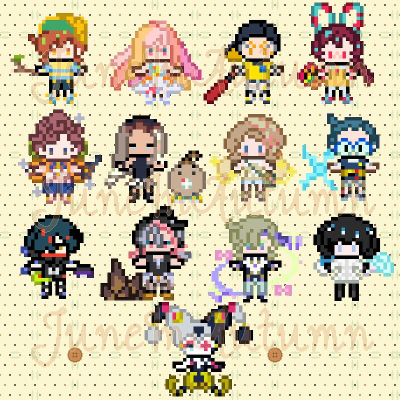 World's End Club Perlers reycho Vanilla Kansai Chuko | Etsy