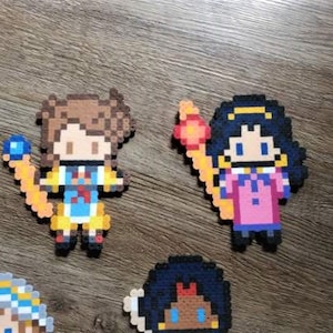 Lunar Silver Star Story Complete Inspired Perlers (alex Noa ...