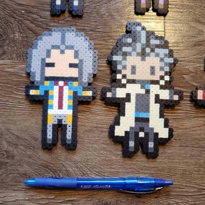 Zero Escape 9 Hours 9 Persons 9 Doors, 999 Inspired Perlers junpei ...