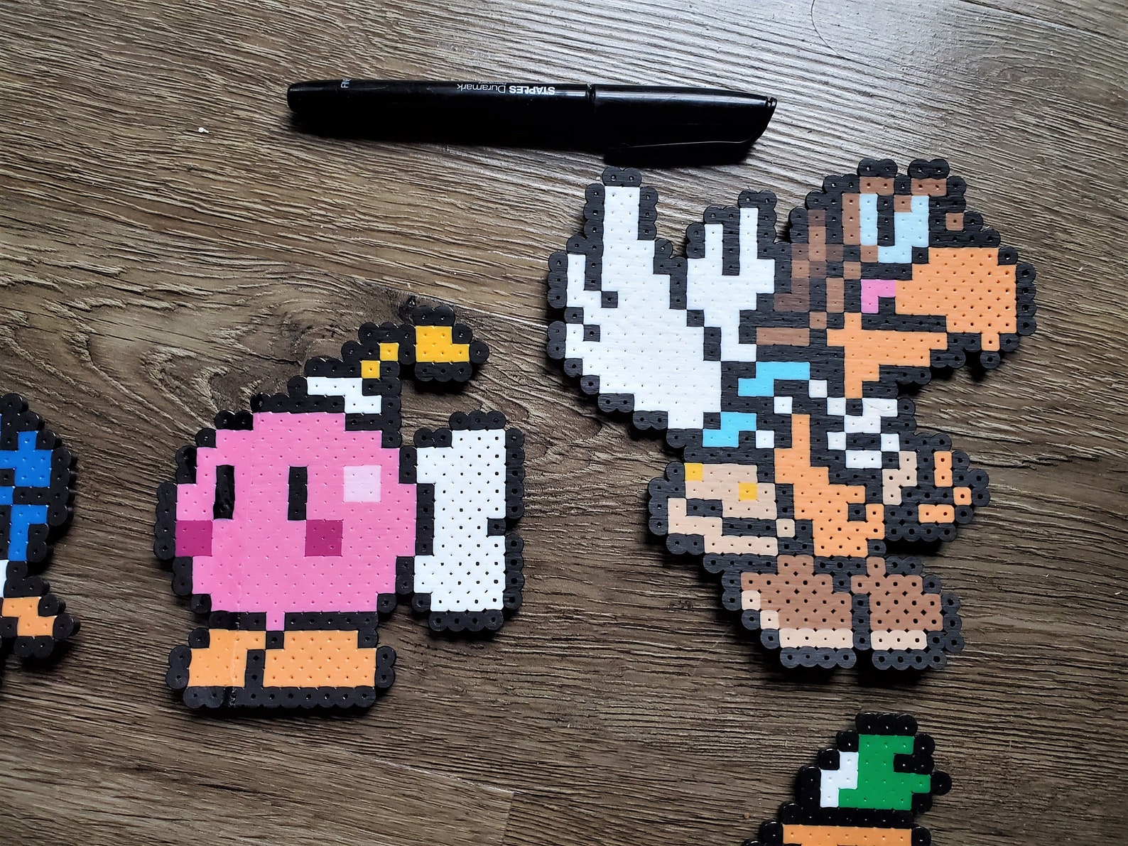 Paper Mario N64 Perler Partners goombario Kooper Bombette | Etsy