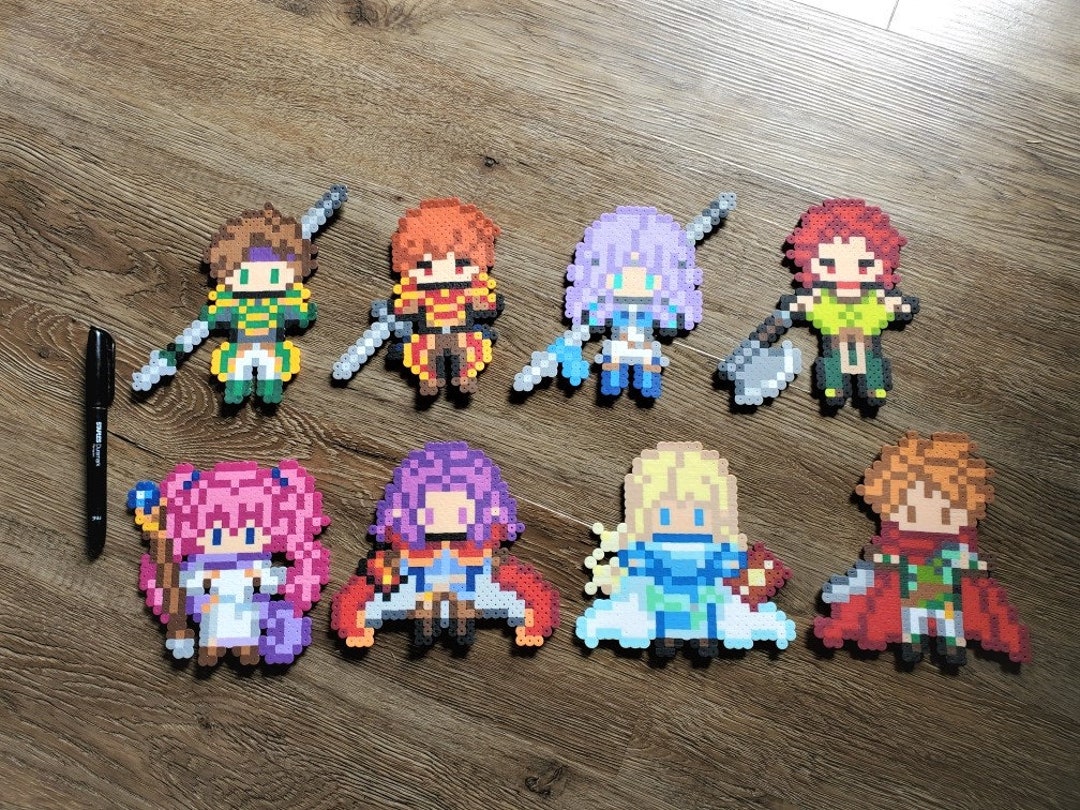 FE 7 Blazing Sword Lyn's Story Characters (sain, Kent, Florina, Wil ...