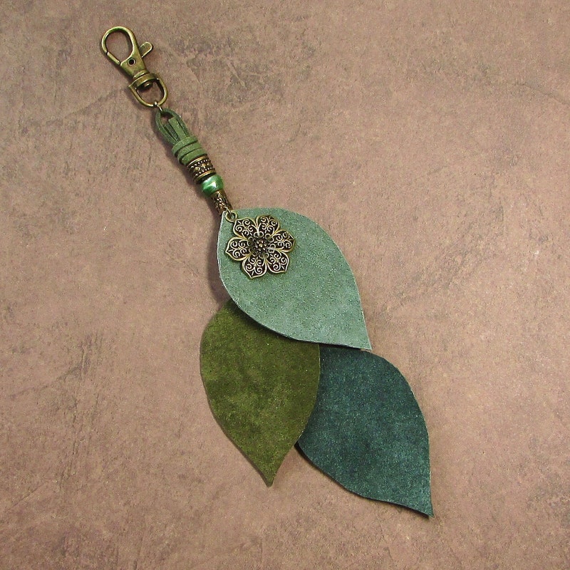 Leather Leaf Purse - Etsy