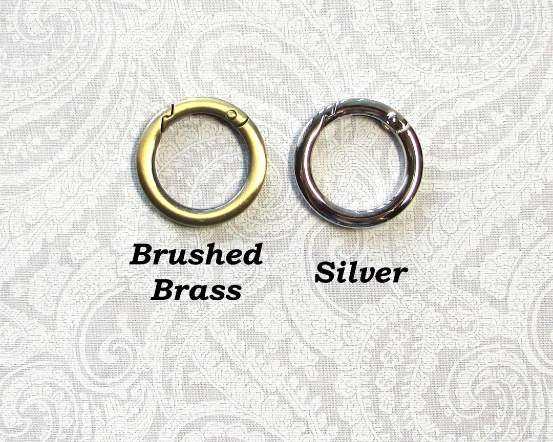 ONE - O-ring Spring Style Purse Ring Accessory Keychain Lever O Ring ...