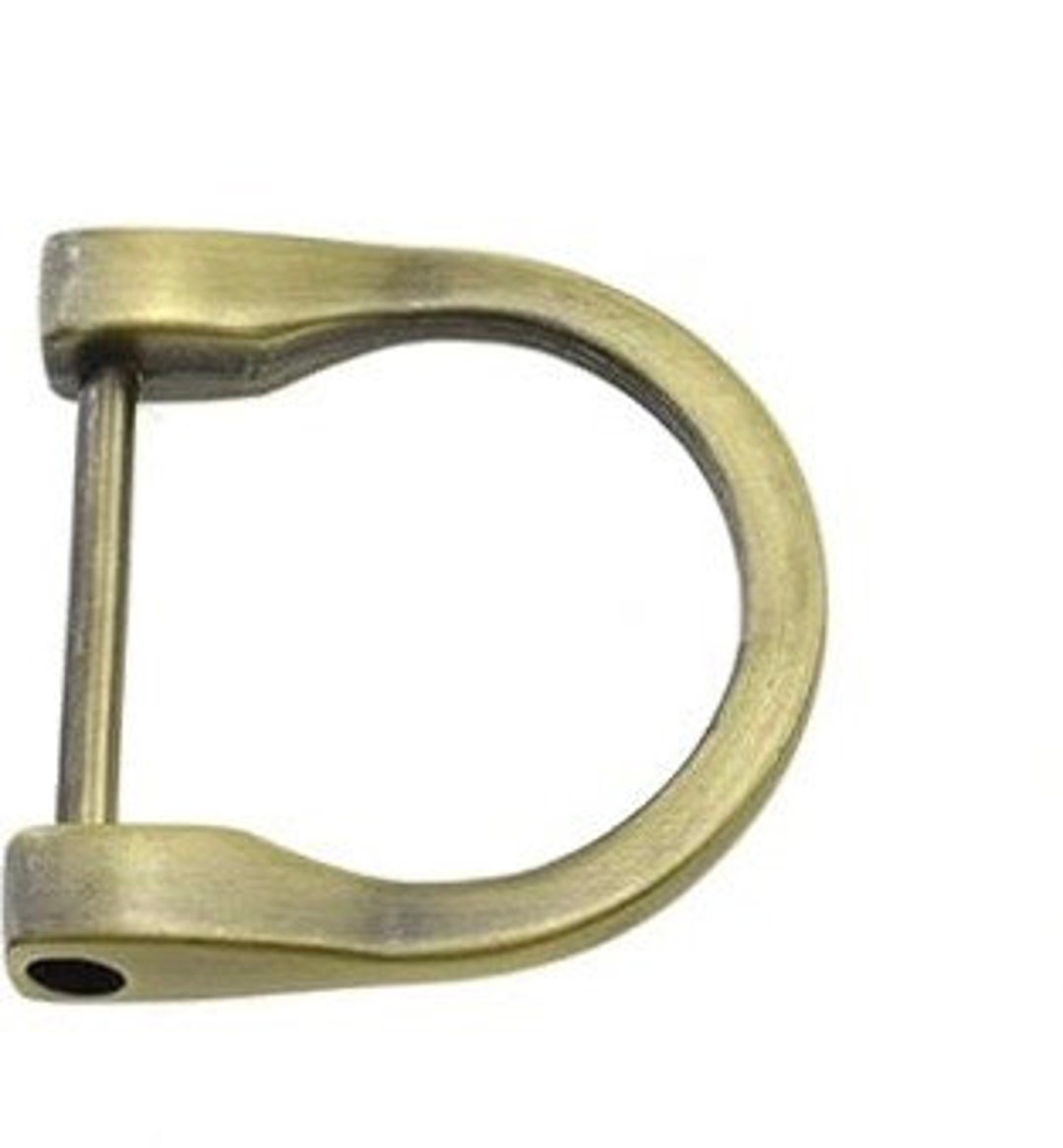 ONE - D Ring Shackle With Screw - 1" Purse Accessory Horseshoe Keychain ...