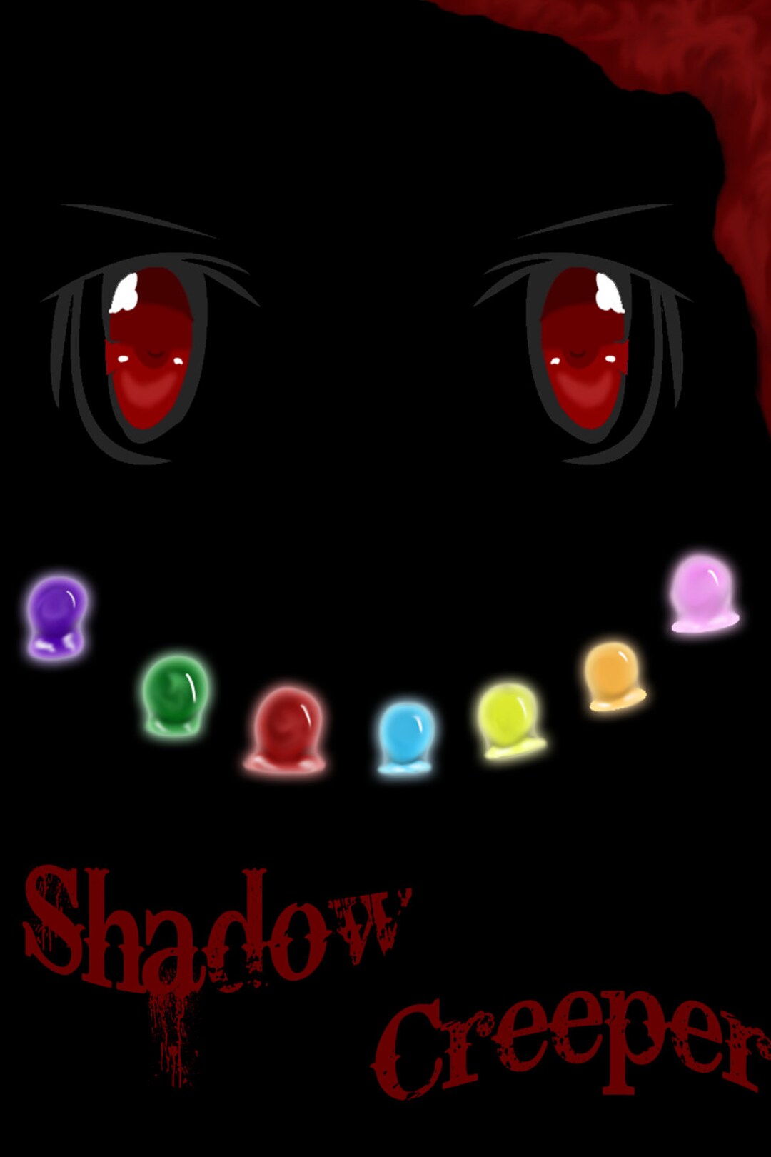 Shadow Creeper Anime Poster | Glossy Wall Art Print | 21x28 Portrait ...