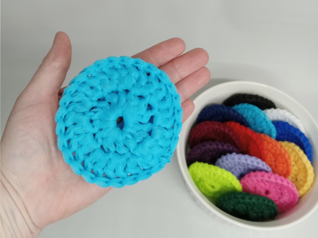 Dish Scrubbies,pot Scrubbers,crochet Dish Scrubbies,blue,red,white,navy ...