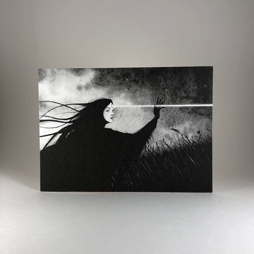 Beguile Dark Art Print Watercolor - Etsy