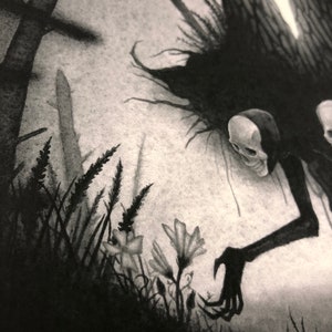 The Culling, Dark Art Print, Watercolor - Etsy