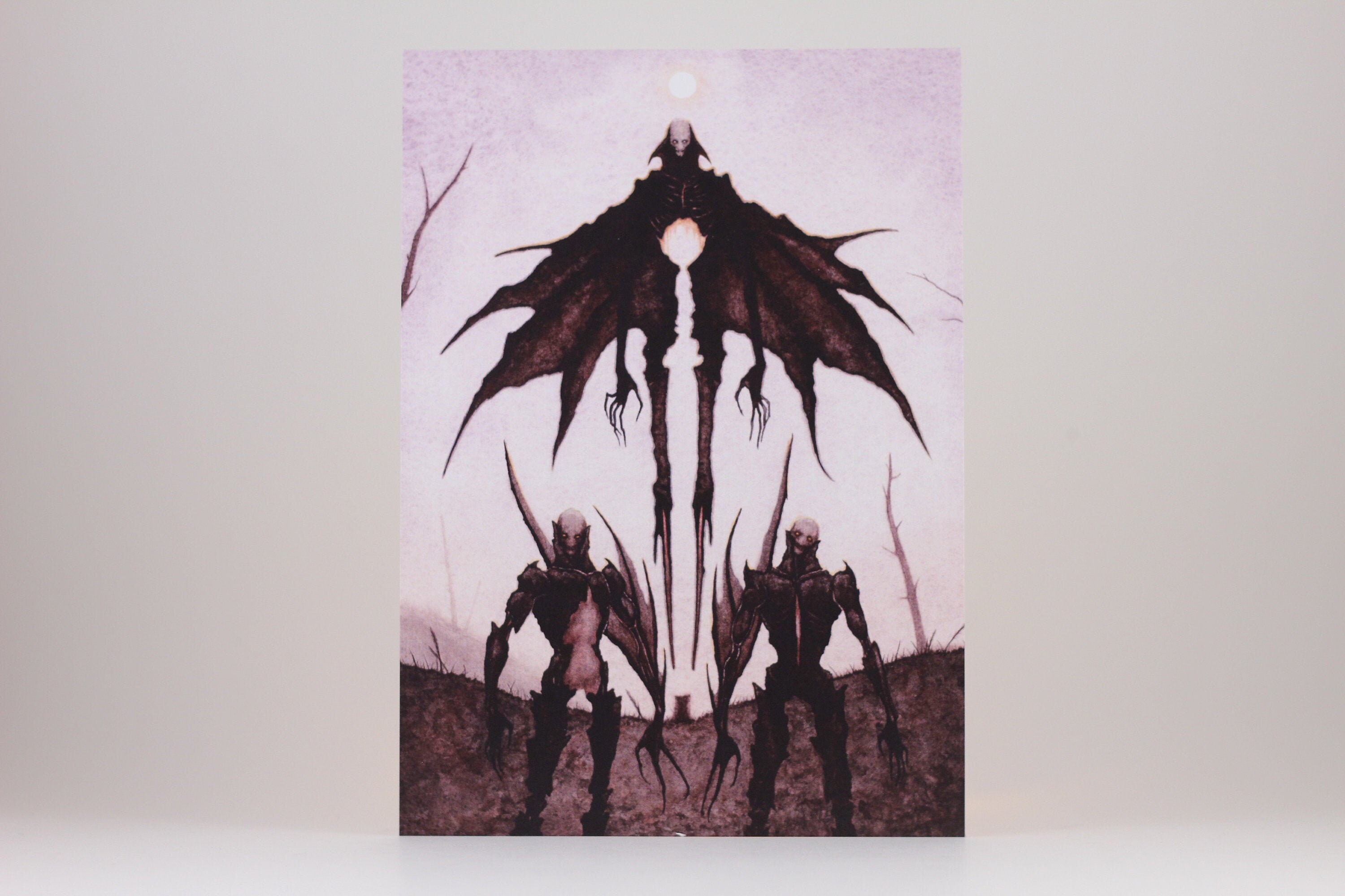 Blood Bolt Brigade Dark Art Print Watercolor | Etsy