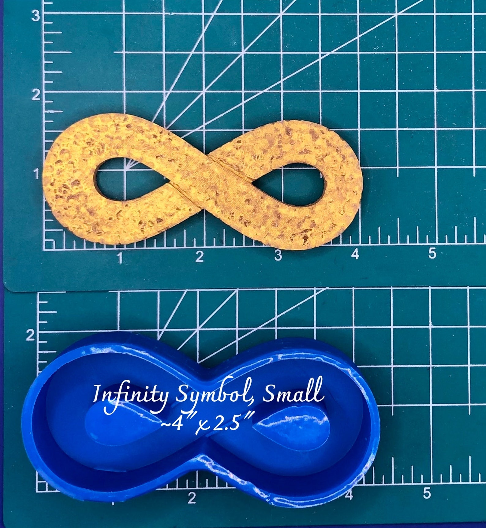 Infinity Symbol Silicone Freshie Mold - Silicone Mold - Freshie Mold ...