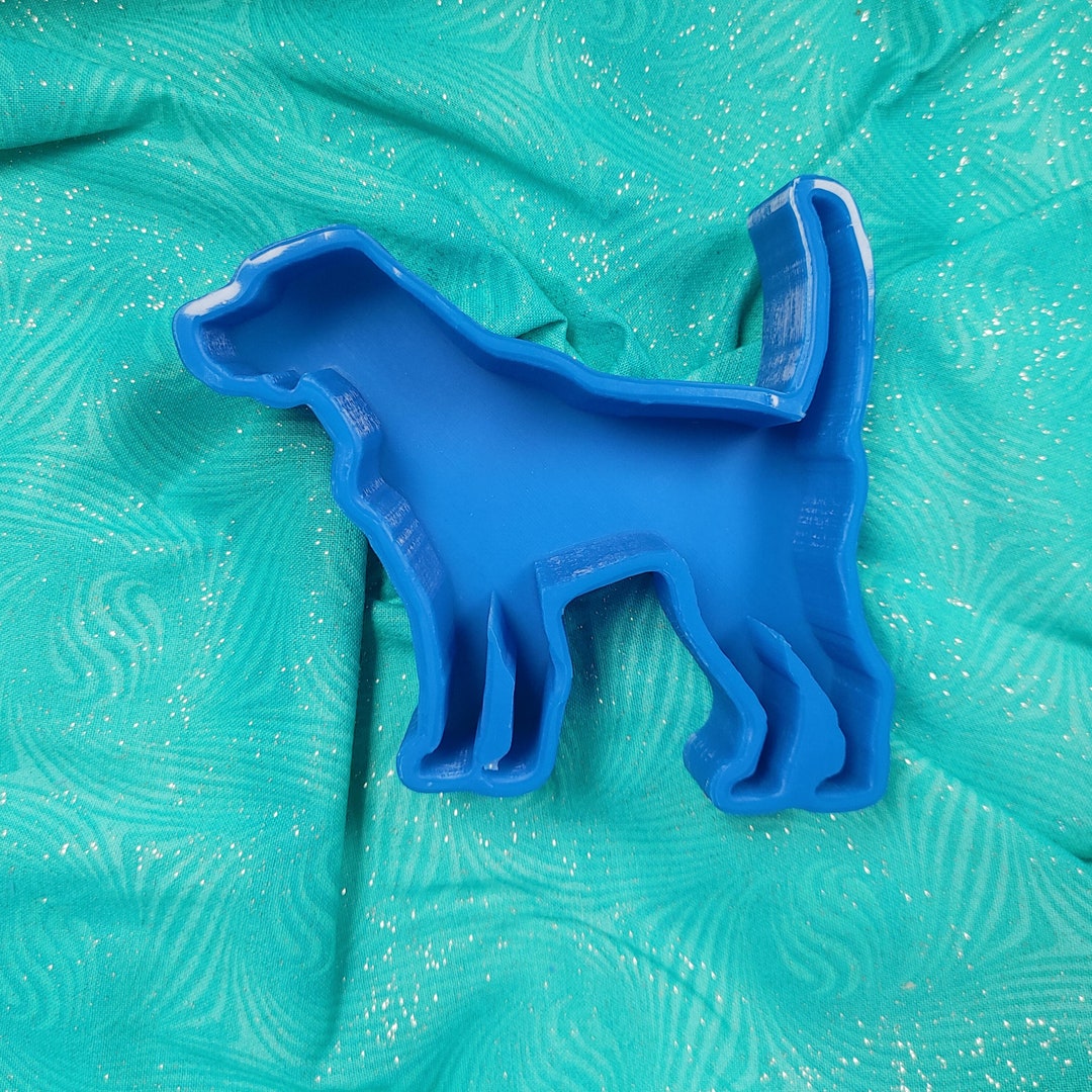Hunting Dog Lab Retriever Silicone Freshie Mold - Silicone Mold - Car ...