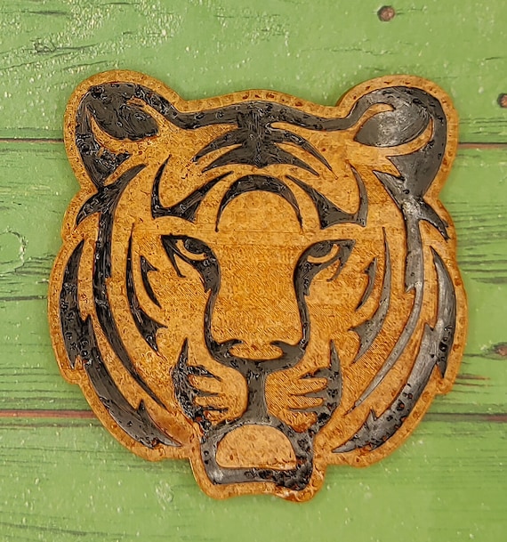 Tiger School Mascot Silicone Freshie Mold - Etsy