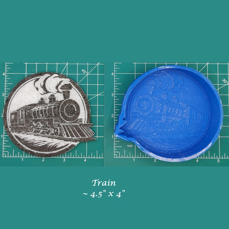 Train Silicone Mold - Etsy