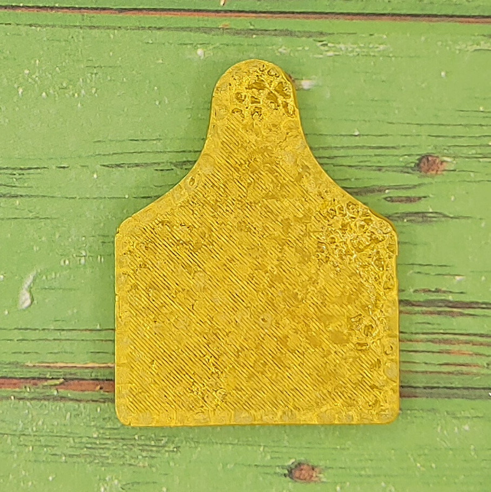 Cow Ear Tag Silicone Freshie Mold - Silicone Mold - Freshie Mold ...