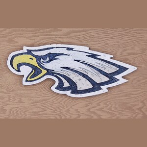 Eagle School Mascot Silicone Freshie Mold - Silicone Mold - Freshie ...