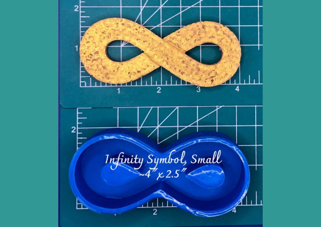Infinity Symbol Silicone Freshie Mold - Silicone Mold - Freshie Mold ...