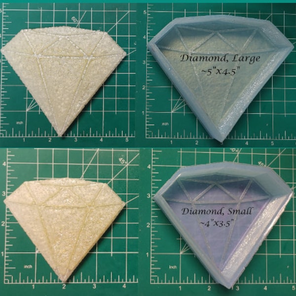 Resin Diamond Mold - Etsy