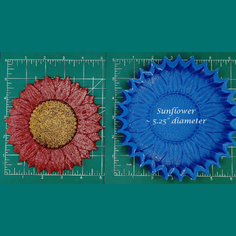 Resin Sunflower Molds - Etsy