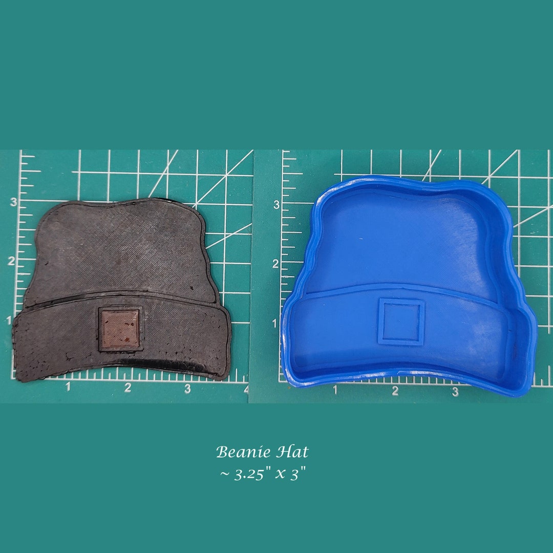 Beanie Hat Silicone Freshie Mold - Silicone Mold - Car Freshie Mold ...