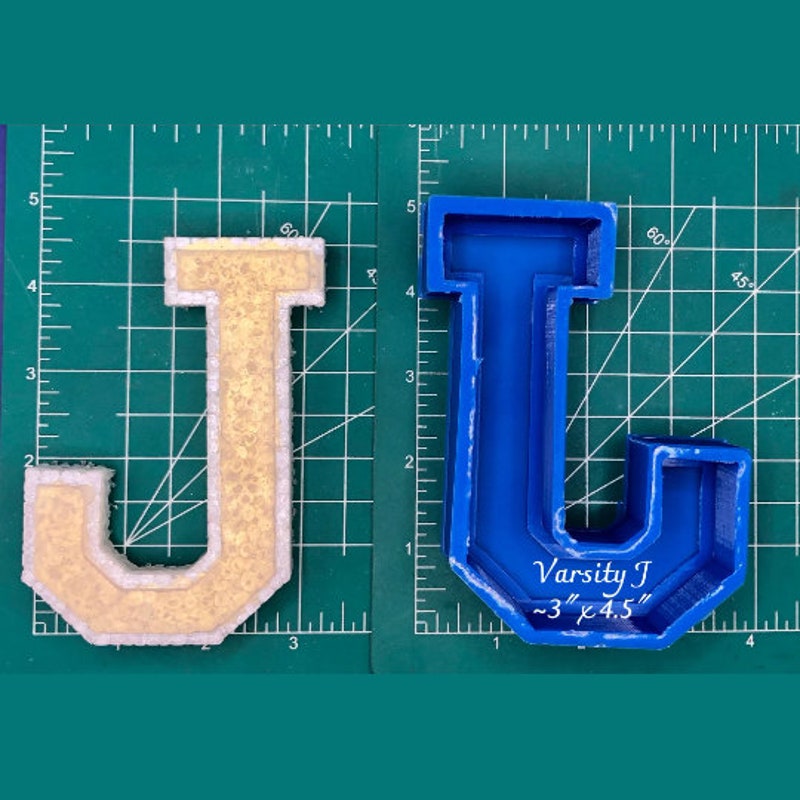 Resin J Mold - Etsy