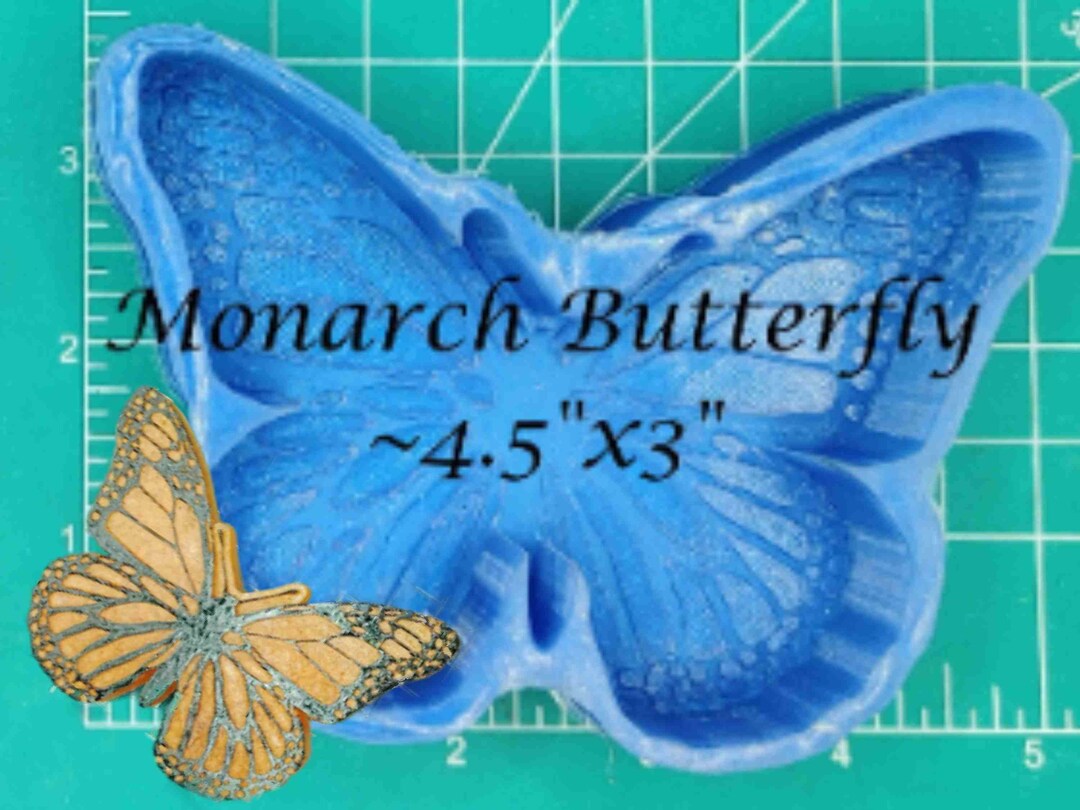 Monarch Butterfly Silicone Freshie Mold - Silicone Mold - Car Freshie ...