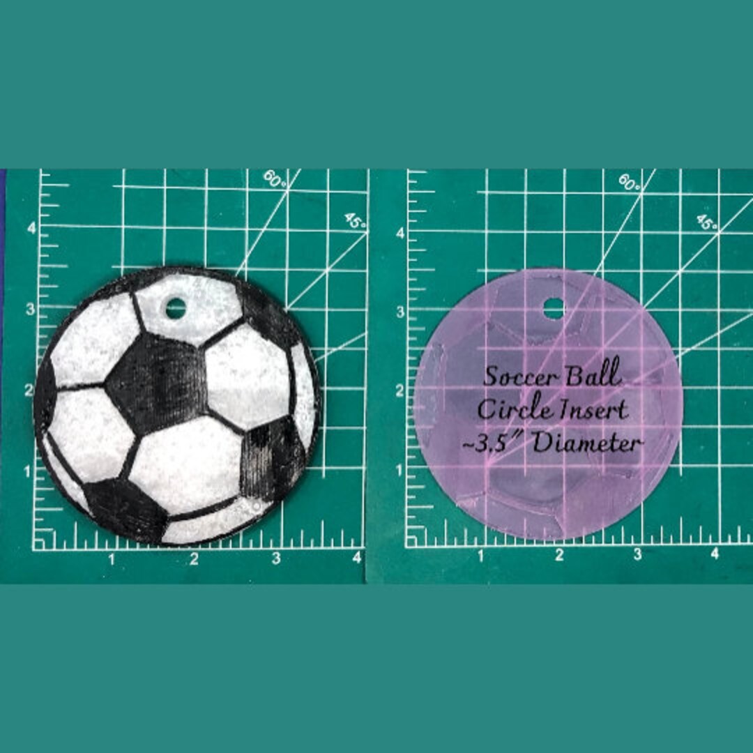 3.5" Circle Sports Ball Inserts Freshie Mold - Silicone Mold - Freshie ...