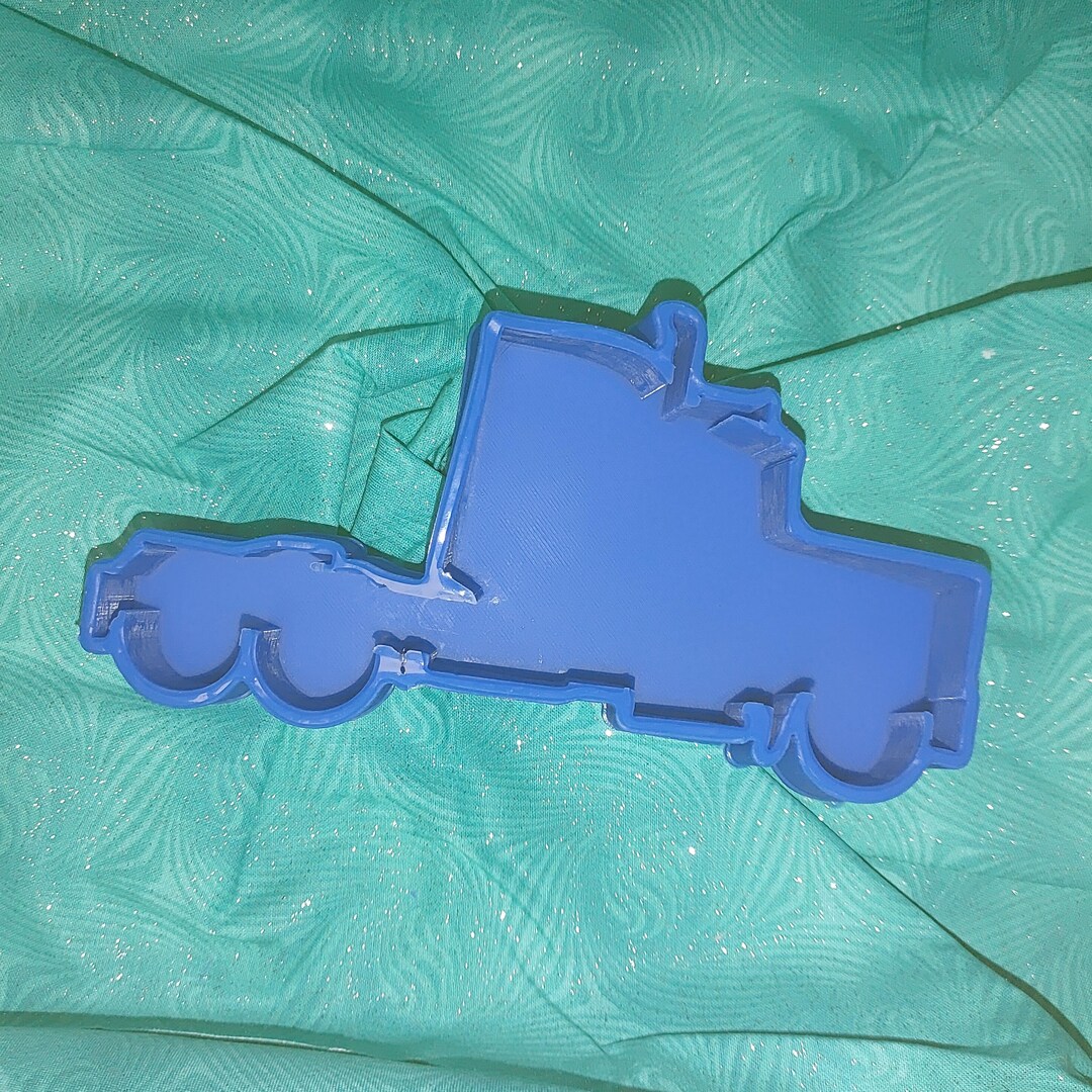 Side Semi - Double Cab Silicone Freshie Mold - Silicone Mold - Freshie ...