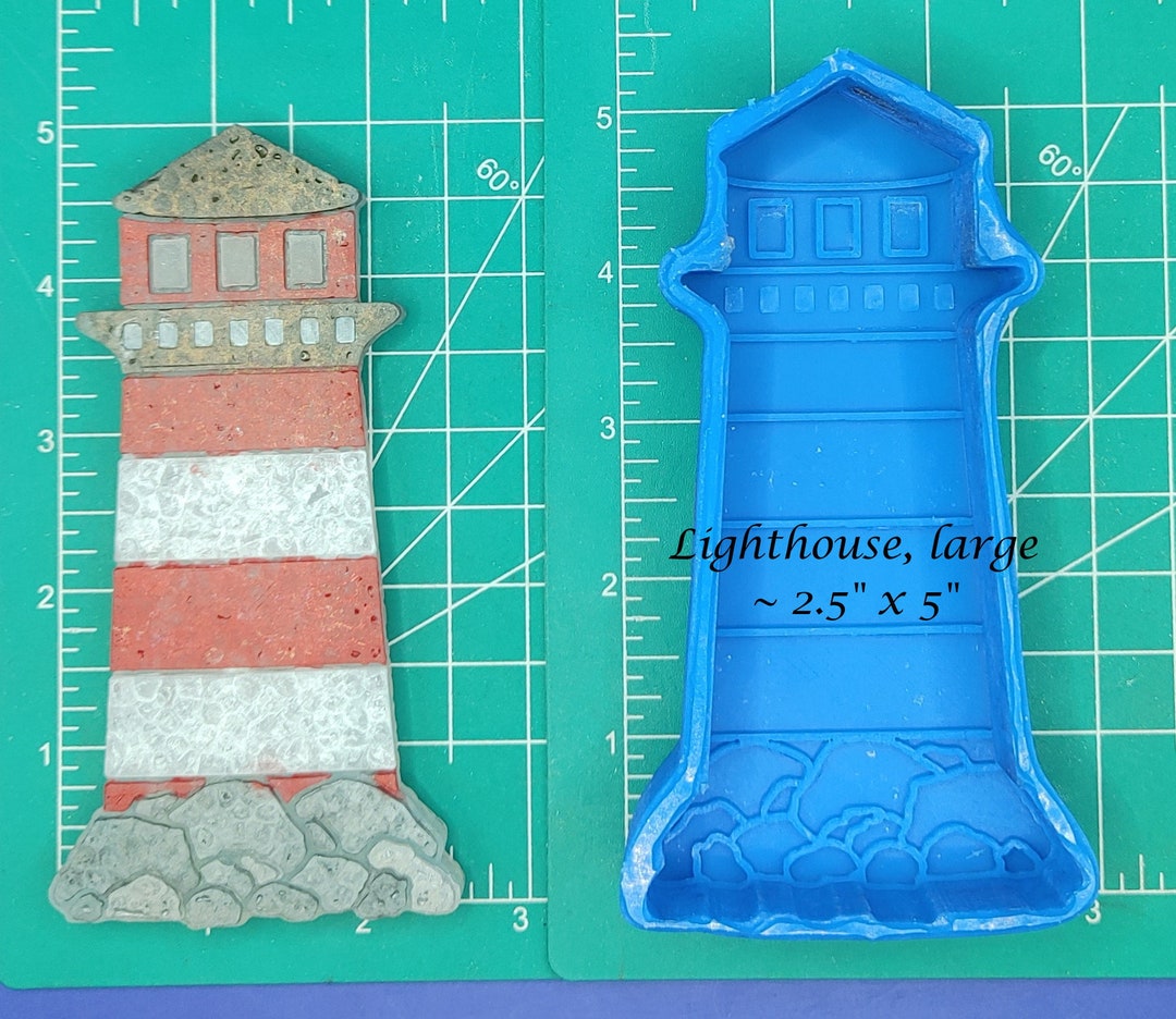 Lighthouse Silicone Freshie Mold - Silicone Mold - Freshie Mold - Resin ...