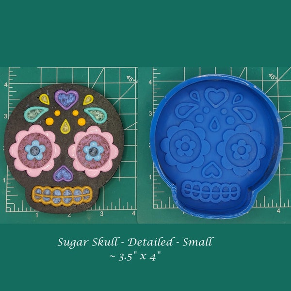 Sugar Skull Mold - Etsy