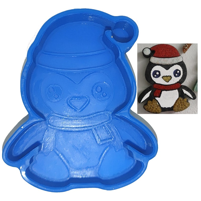 Penguin Silicone Molds - Etsy