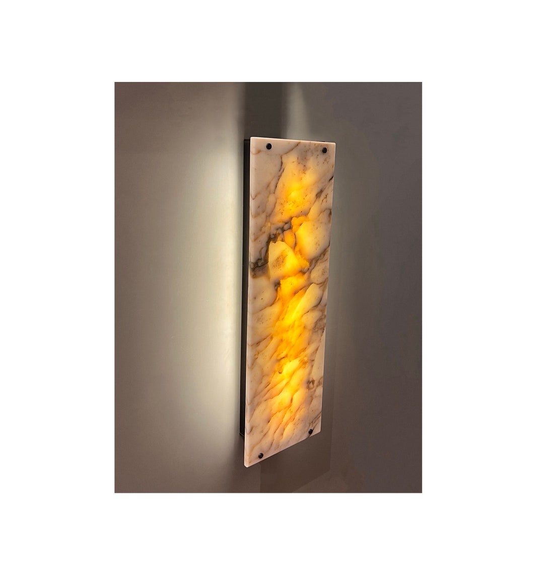 POLARIS Marble Sconce - Wall Light, Patio Lighting, Eclectic Wall ...