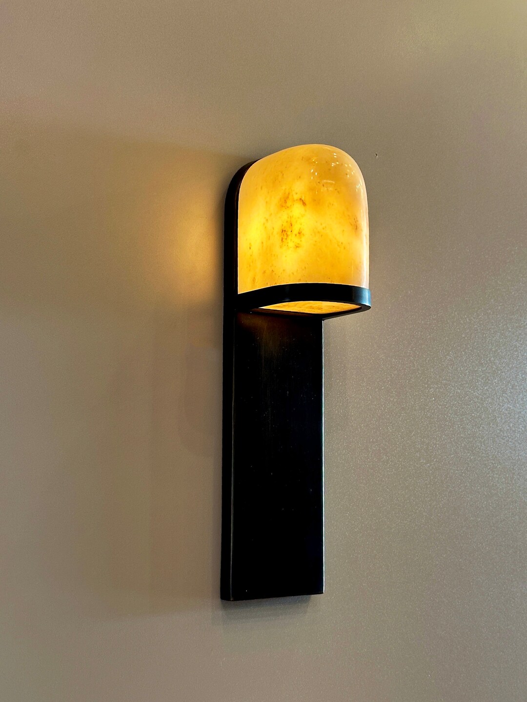 ALIGA Marble Sconce - Wall Light, Living Room Lighting, Hallway Wall ...