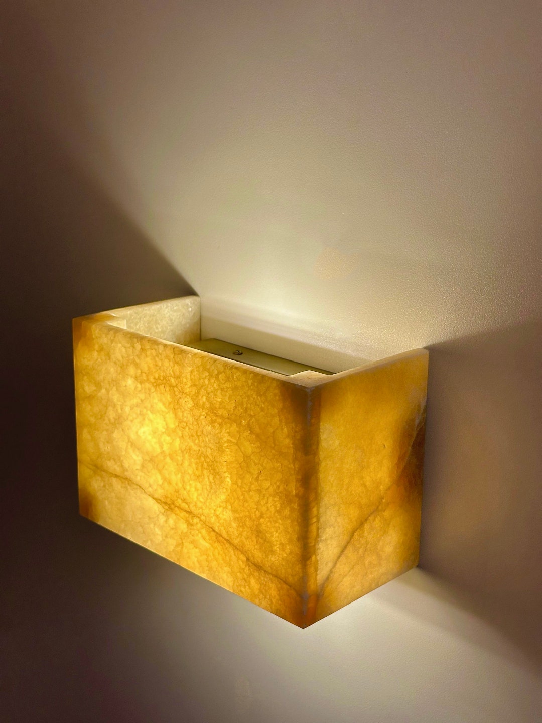 CUSANO Marble Sconce - Wall Light, Living Room Lighting, Hallway Wall ...