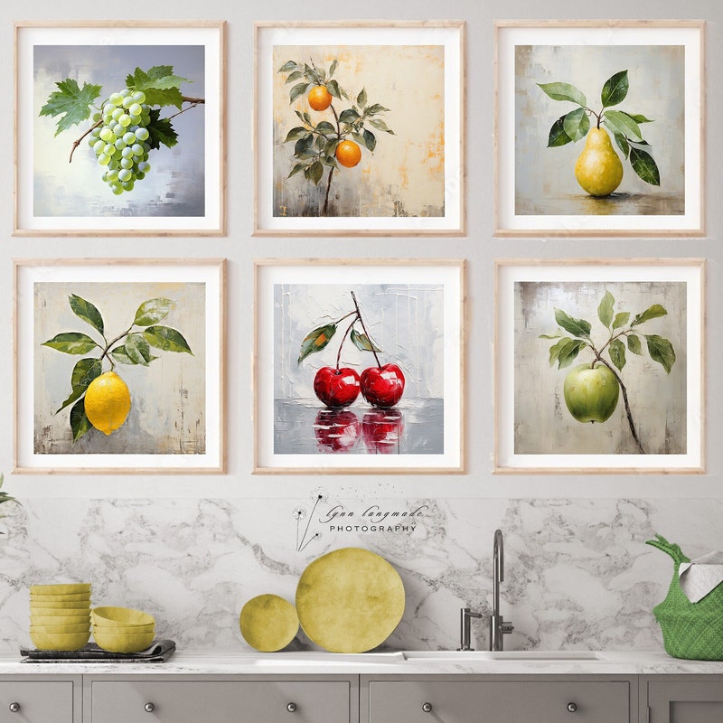 Fruit Kitchen Art - Etsy