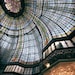 Paris Photography -blue Stained Glass Ceiling at Printemps Store, Paris ...