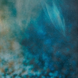 Abstract Photography - Blue Abstract Digital Art, Home Decor, Glitter ...
