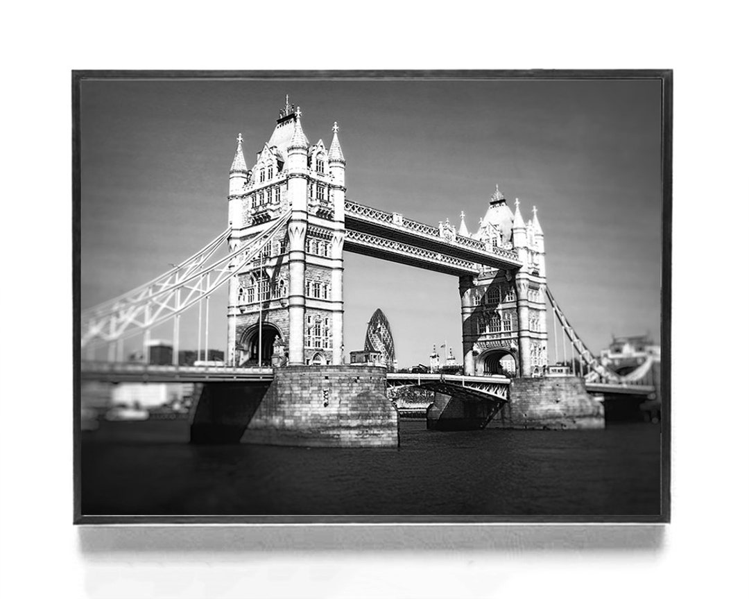 Tower Bridge London Print - London Bridge Black and White, Tower Bridge ...