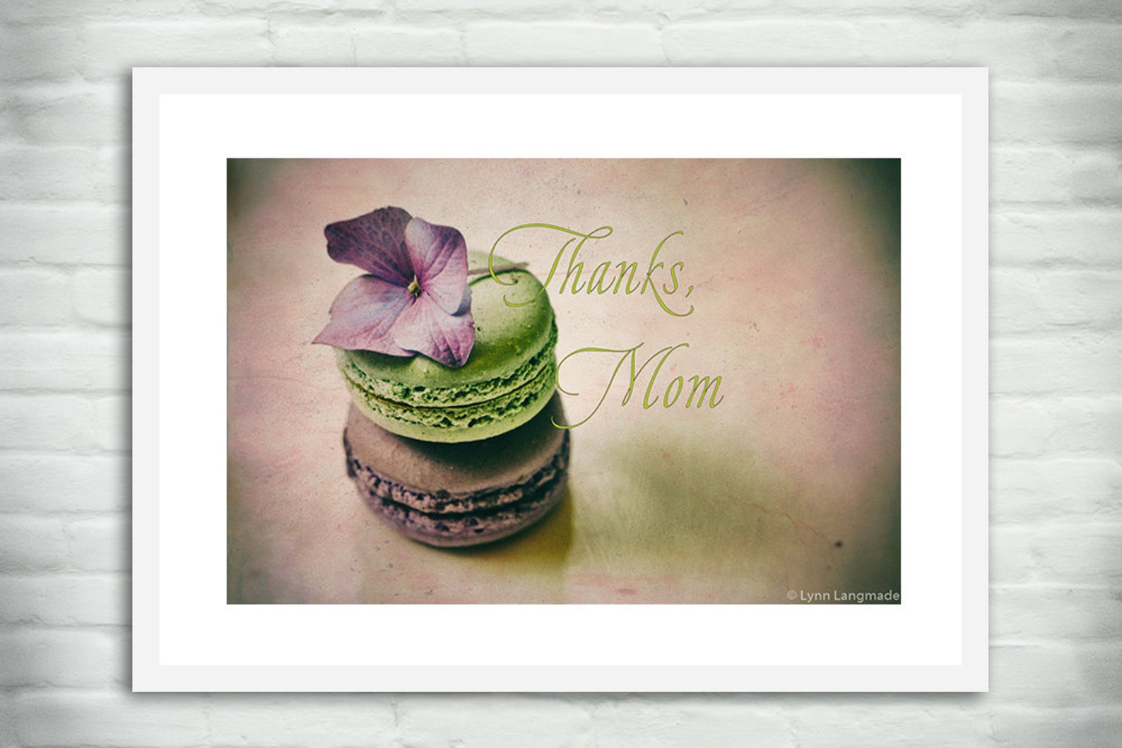 Mothers Day Gift Digital Download Macarons Chocolate Mom | Etsy