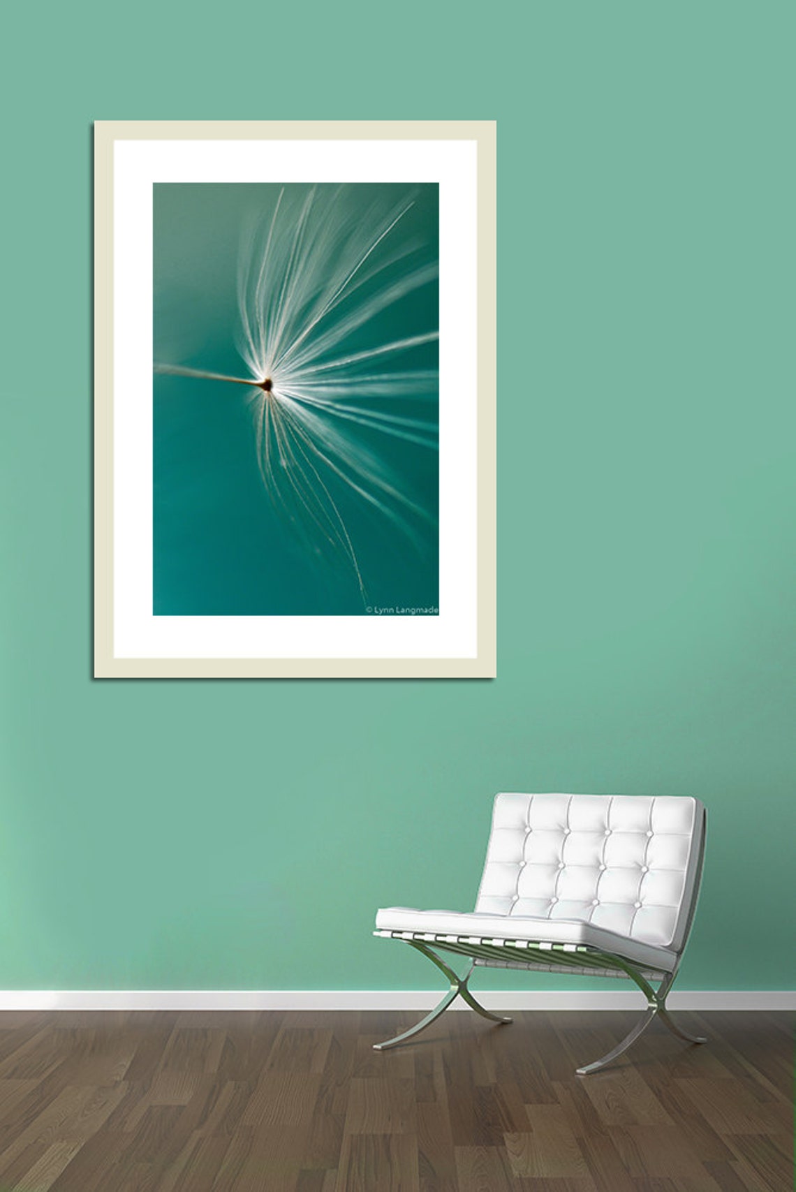 Teal Dandelion Art Dandelion Seed Teal Blue 8x12 Prints - Etsy