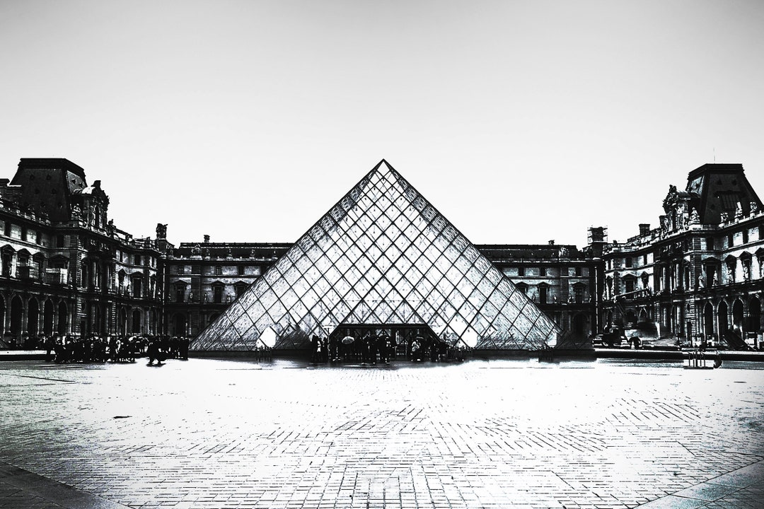 Louvre Photography Louvre Prints, Louvre Courtyard, Paris Photography ...