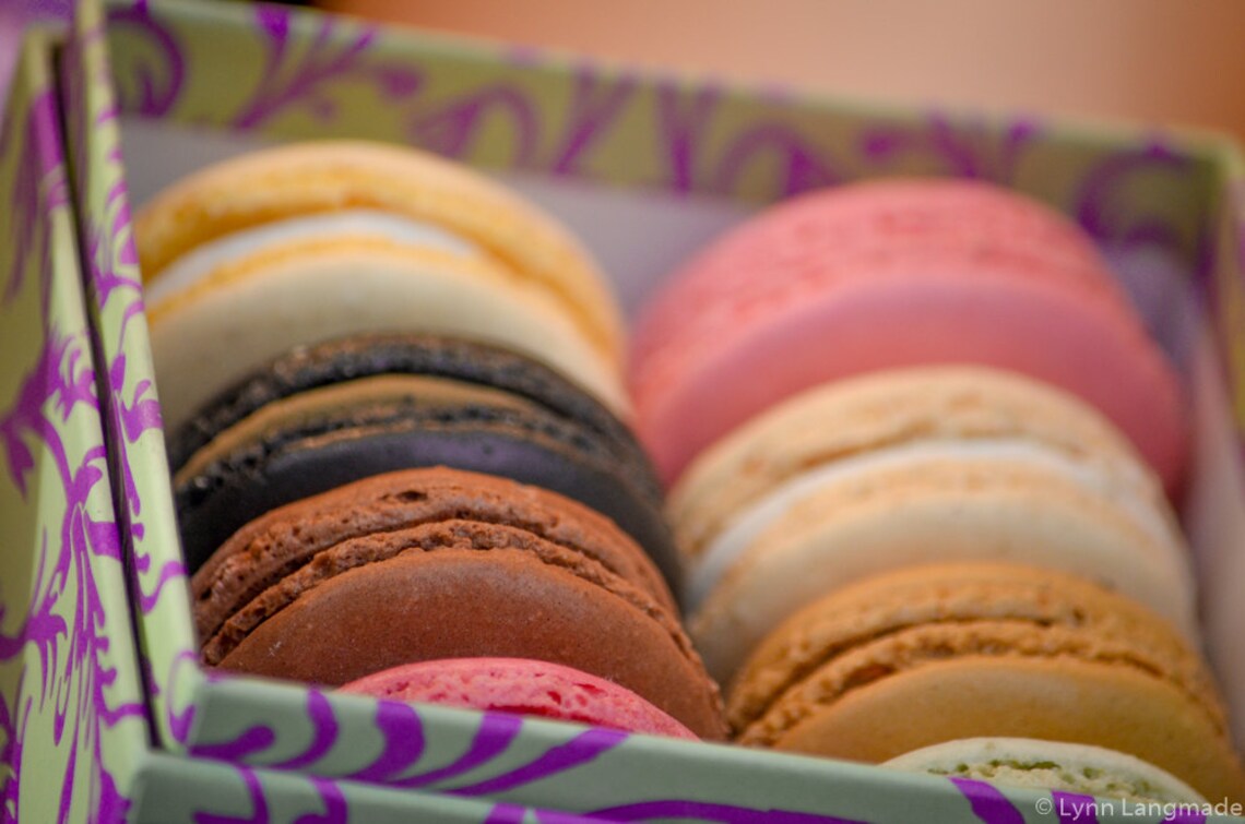 Paris Photography Laduree Macarons Raspberry Chocolate Pink - Etsy