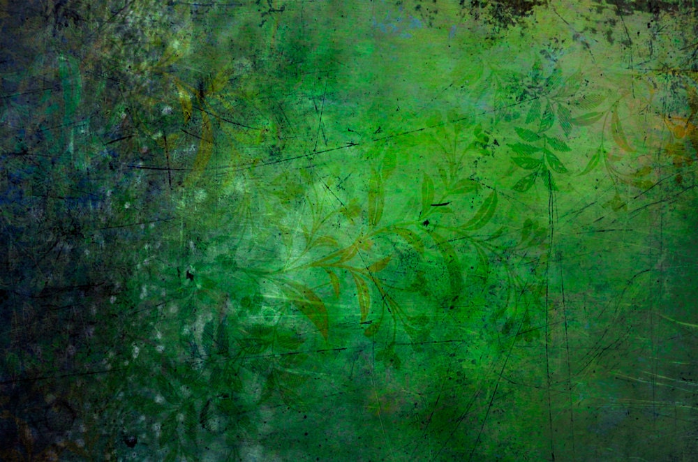 Abstract Photography spring leaves green abstract art home | Etsy