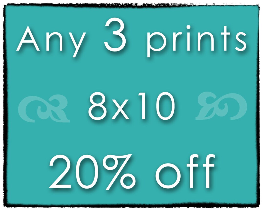 DISCOUNT PHOTO SET Any 3 Prints Three 8x10 Photographs of - Etsy