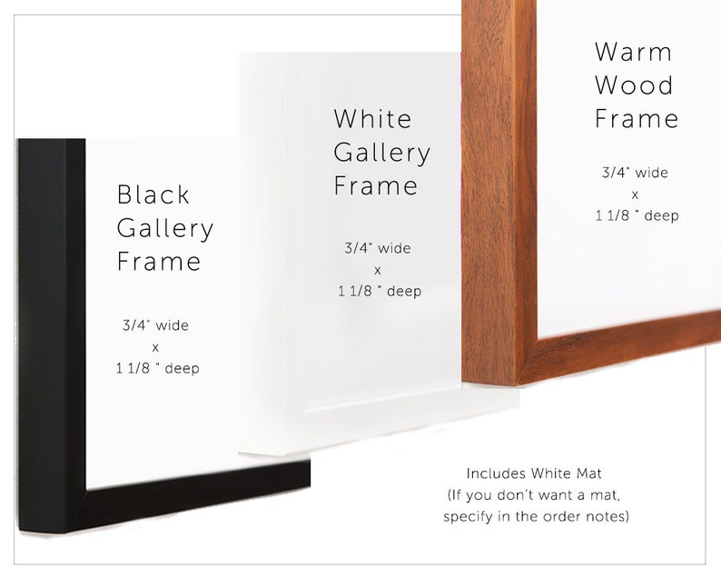 Custom Framing Add a frame to any photography print in my | Etsy