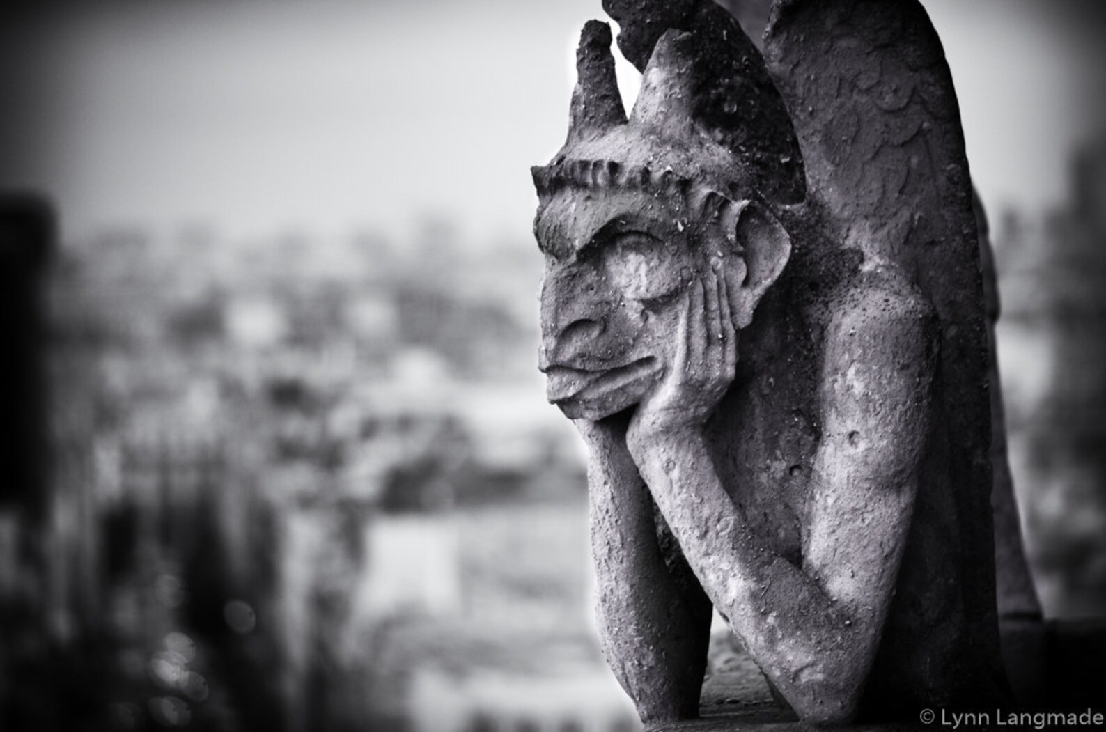 Gargoyles Print Set Set of 4 Prints of Paris Gargoyles - Etsy