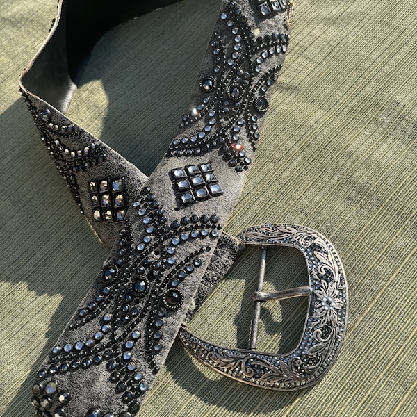 Crystal Belt - Etsy